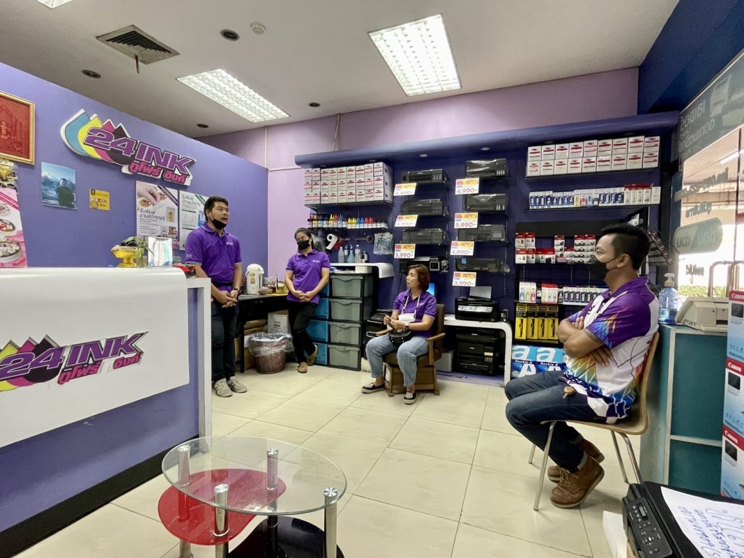 ออกเยี่ยมสาขา 24INK "โลตัสนครปฐม" ที่แรกของปี 2566 - เรื่องเครื่องพิมพ์และคอมพิวเตอร์ ต้องนึกถึง ...